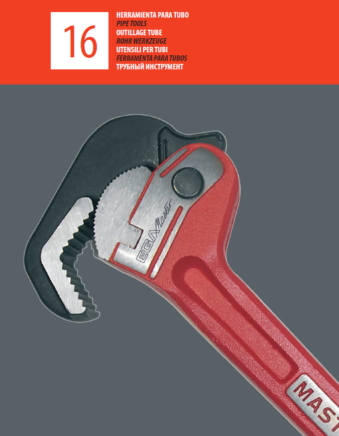 Ega Master Pipe Wrenches | Repair Management Nederland B.V.