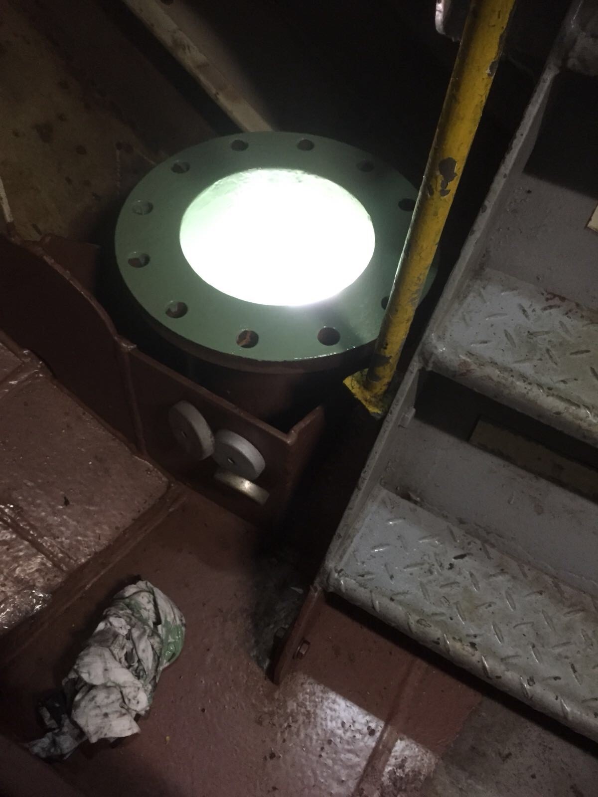 Scrubber discharge pipe problems solved with Wencon | Repair Management ...